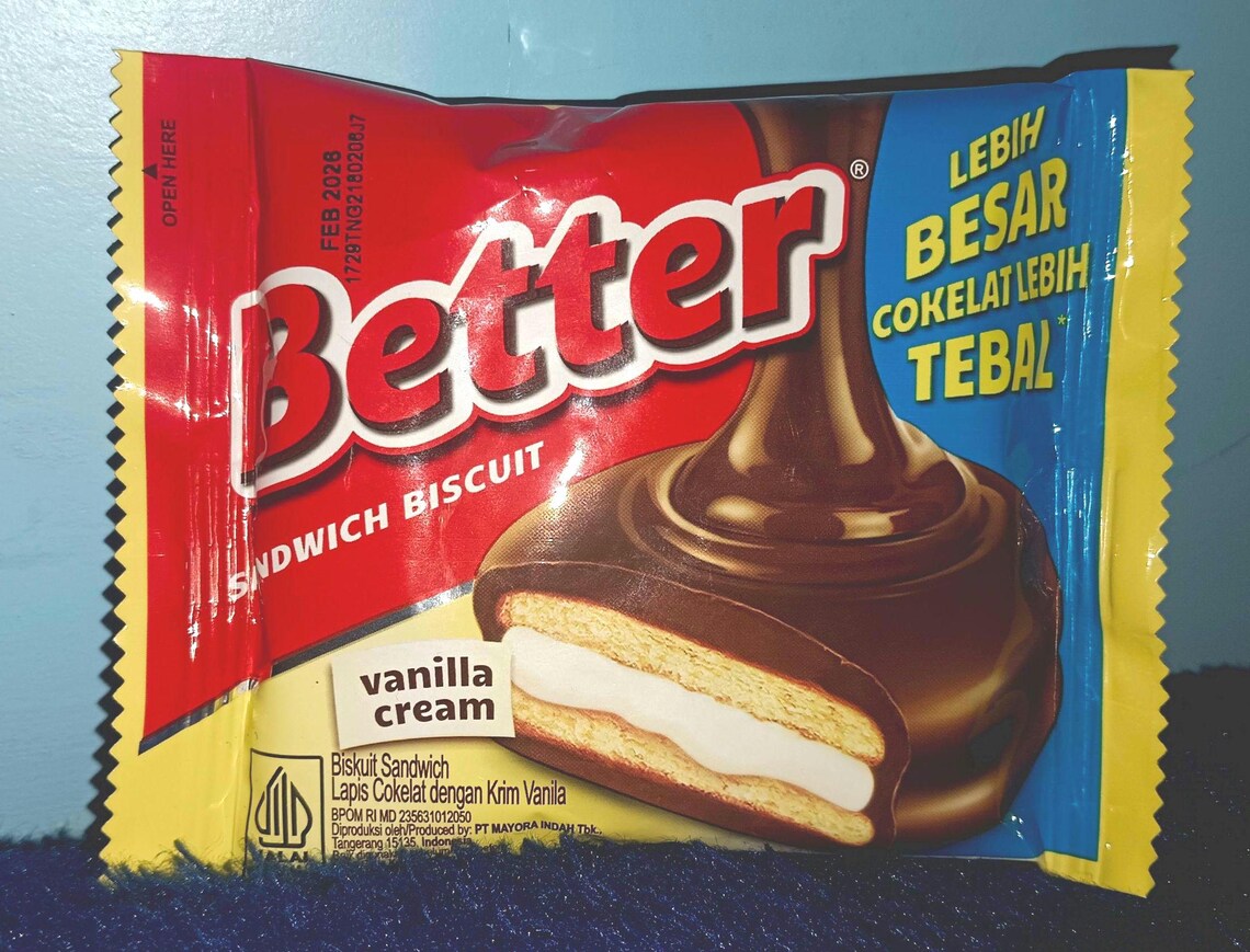 Better Sandwich Biscuit Fun Bites Vanilla Cream 100 G is a Biscuit With ...