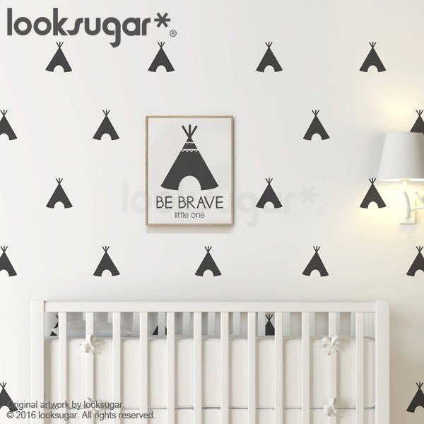 Teepee Stickers - Etsy