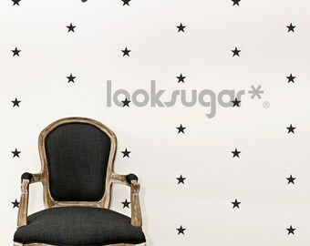Large Star Decals . Star Wall Decals . Nursery Star Decals . - Etsy