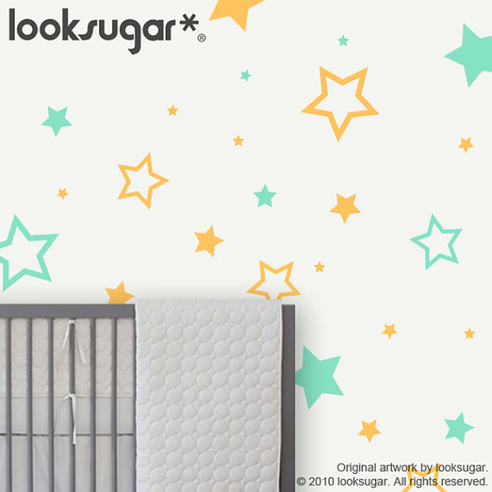 Baby Nursery Wall Decals Star Stickers Kids Wall Decal - Etsy