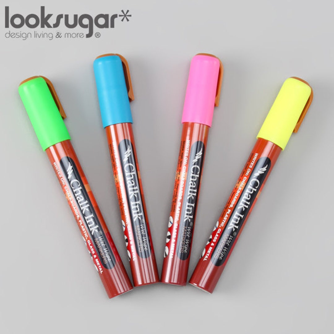 Chalkboard Decal Marker Chalk Ink Chalk Pen 4 - Etsy