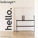 Greeting Decal . Hello Wall Sticker . Removable Wall Sticker - Etsy