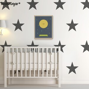 Extra Large Star Wall Decals . Large Star Decals . Star Wall Stickers ...