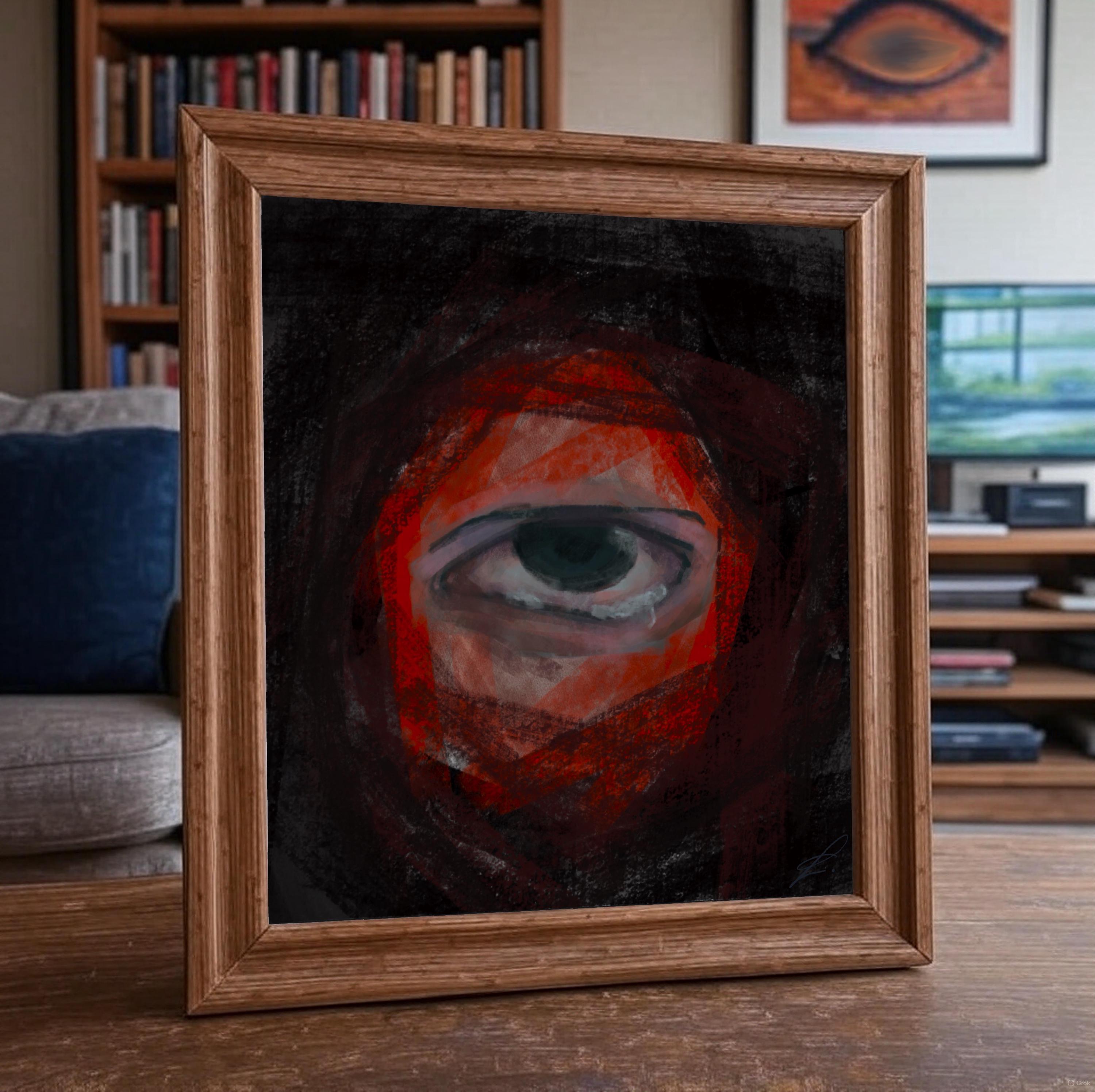 The Eye - Art Download – Printable Mental Health Wall Art ...