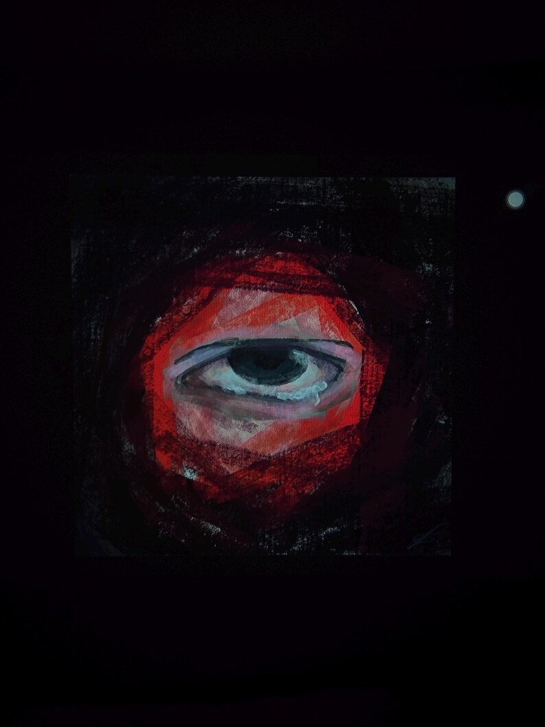 The Eye - Art Download – Printable Mental Health Wall Art ...