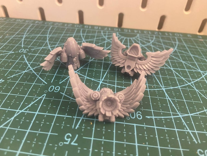 Warhammer 40K WINGED Jump Packs | Space Marine Jetpacks | 16K 3D ...