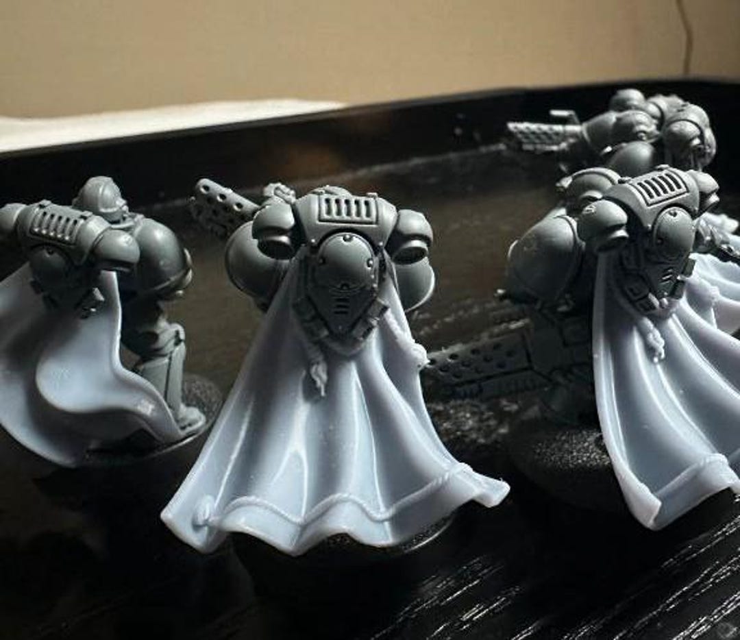 Warhammer 40K CLOAKS | Space Marine Jetpacks | 16K 3D Printed Bits ...