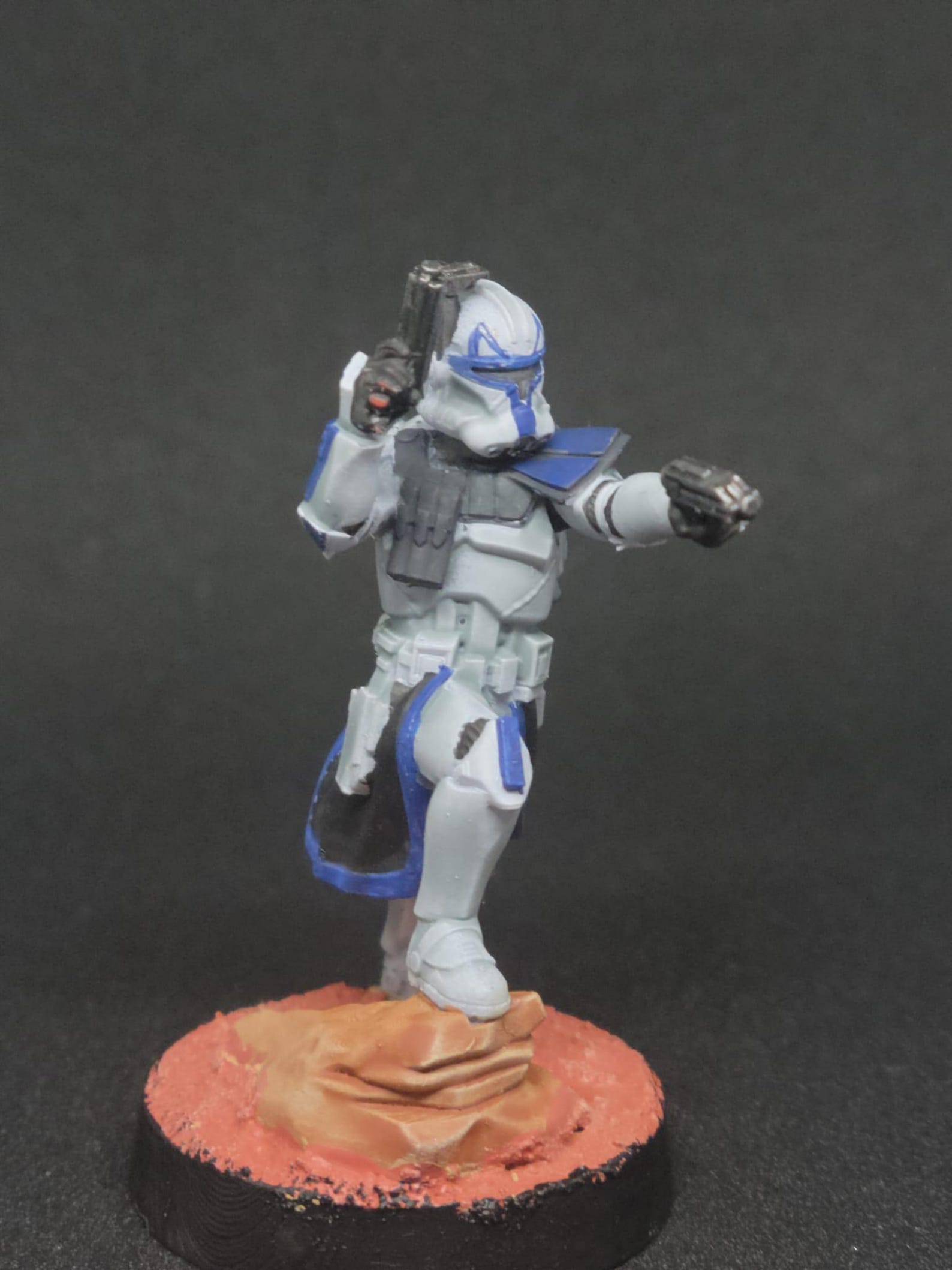 PAINTED Captain Rex - 3D PRINTED - Star Wars Legion Scale - Etsy