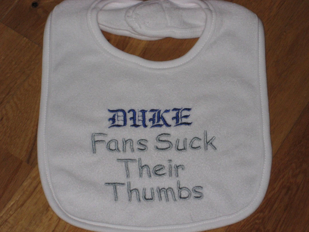 Duke Fans Bib - Etsy