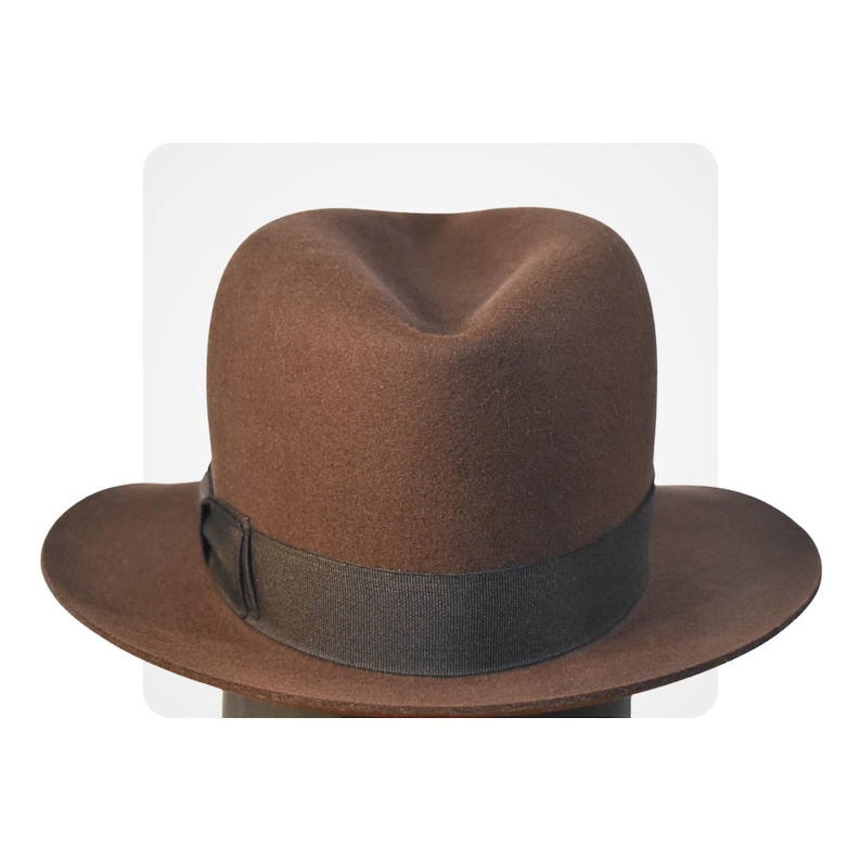 Custom Fedora – the Raider – Handmade, Sable Raiders of the Lost Ark ...