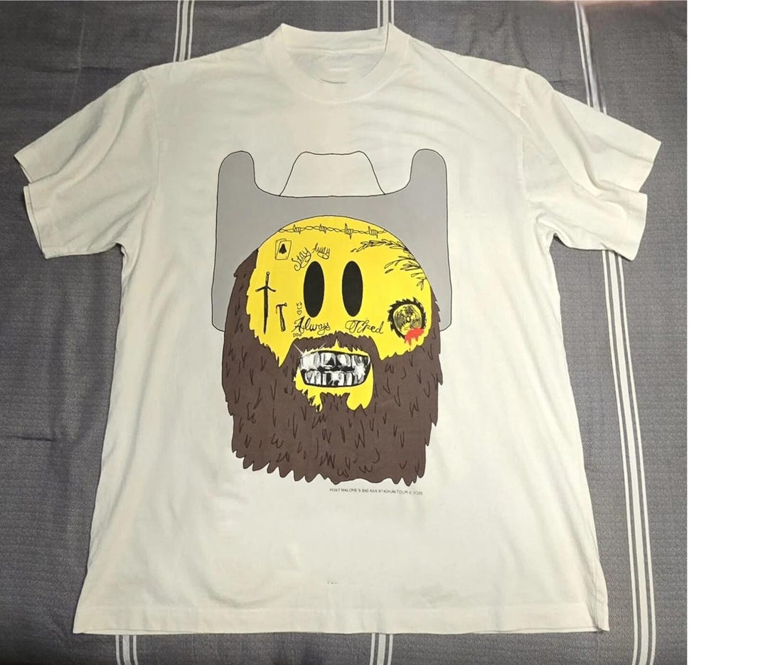 New Sk Gn Post Malone Jeh Big Stadium Tour C Hse Tsht Tshirt - Etsy
