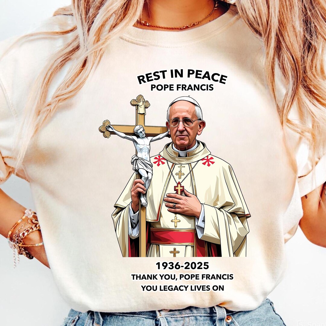 Pope Francis PNG, RIP Pope 2025, Memorial Clipart, Catholic Saint Art ...