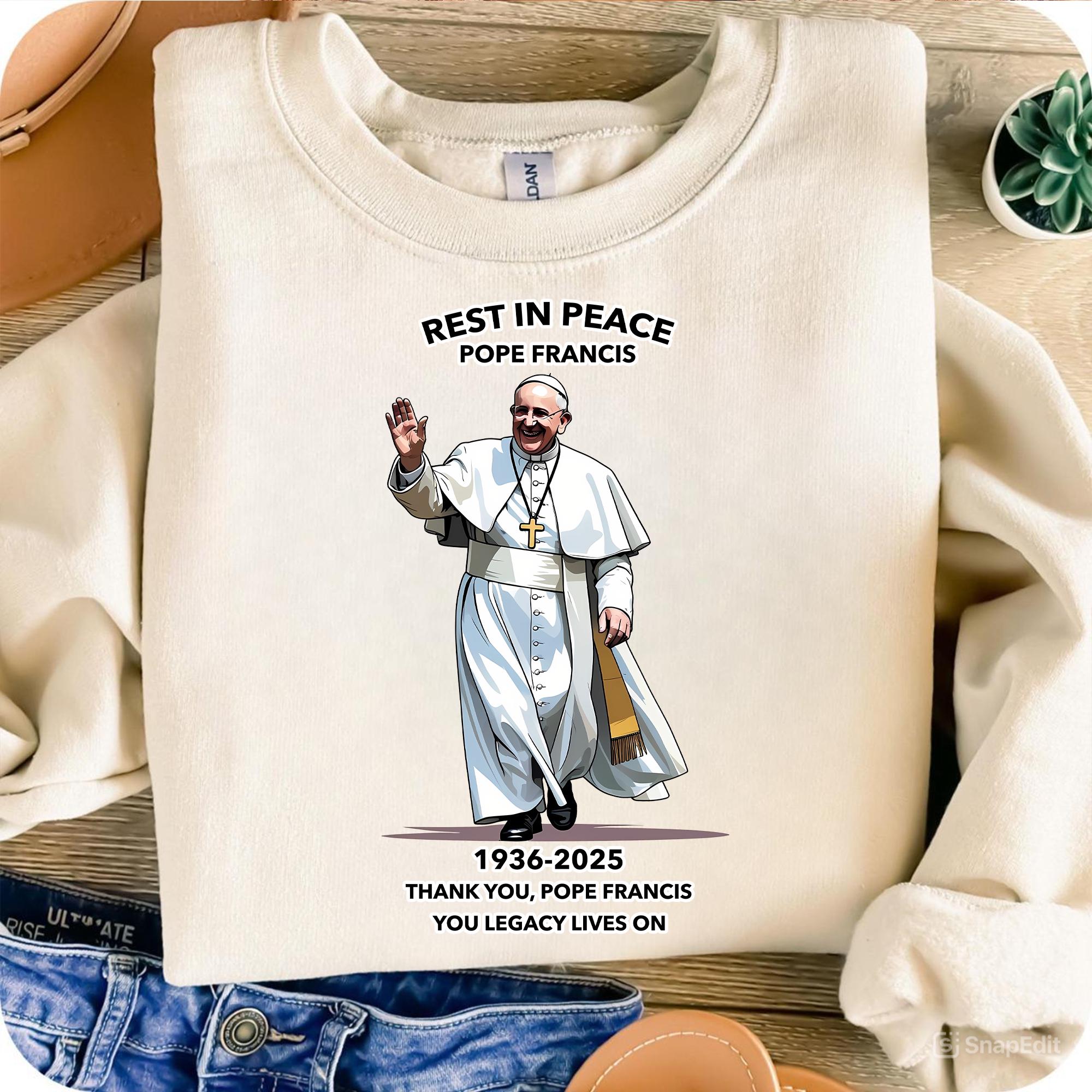 Pope Francis PNG, Memorial Design, Catholic Art, RIP Pope Francis ...