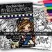 PDF DIGITAL Printable Coloring Book Enchanted Halloween Whimsy | Etsy