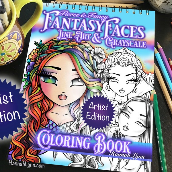 Wire Bound Coloring Book - Etsy