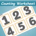 Preschool Math Busy Book: Count and Match Activity, Maths Practice ...