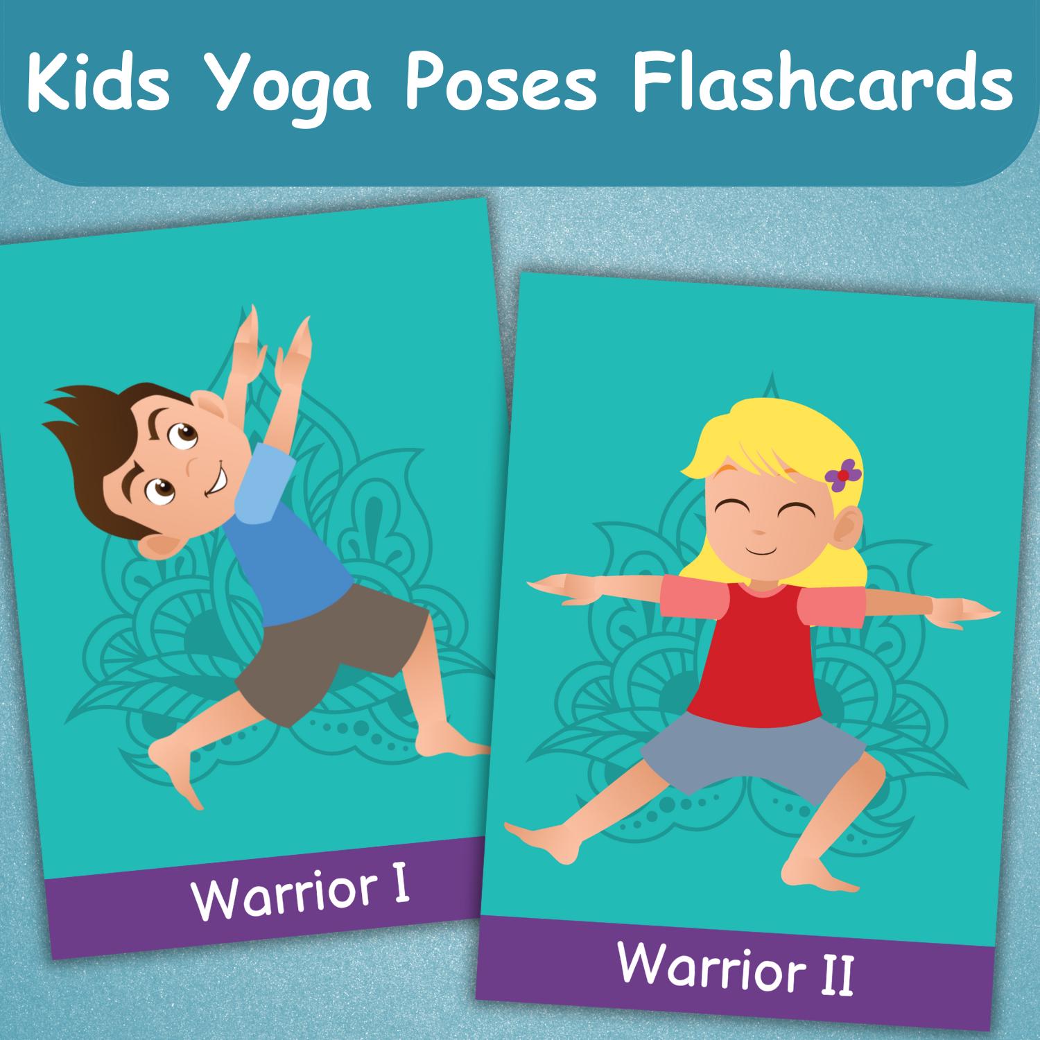 Kids Yoga Flashcards Printable | Toddler Yoga Poses, Montessori ...