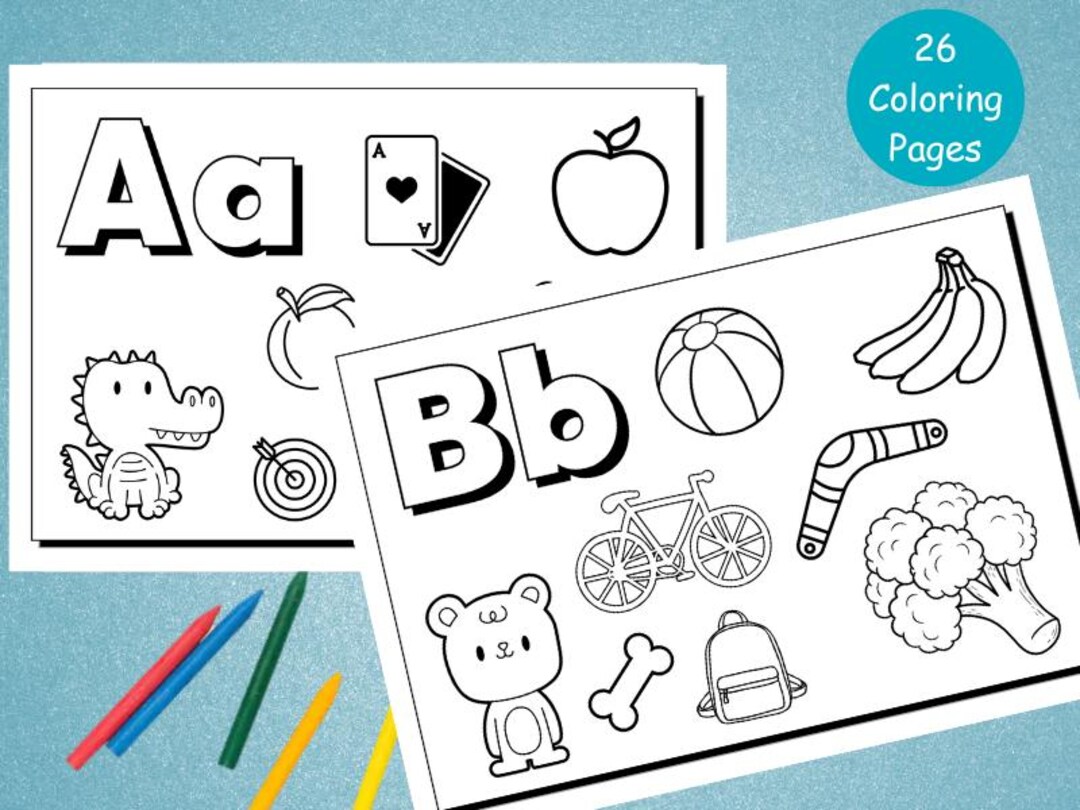 Alphabet Coloring Pages for Kids | Preschool Alphabet Activities | ABC ...
