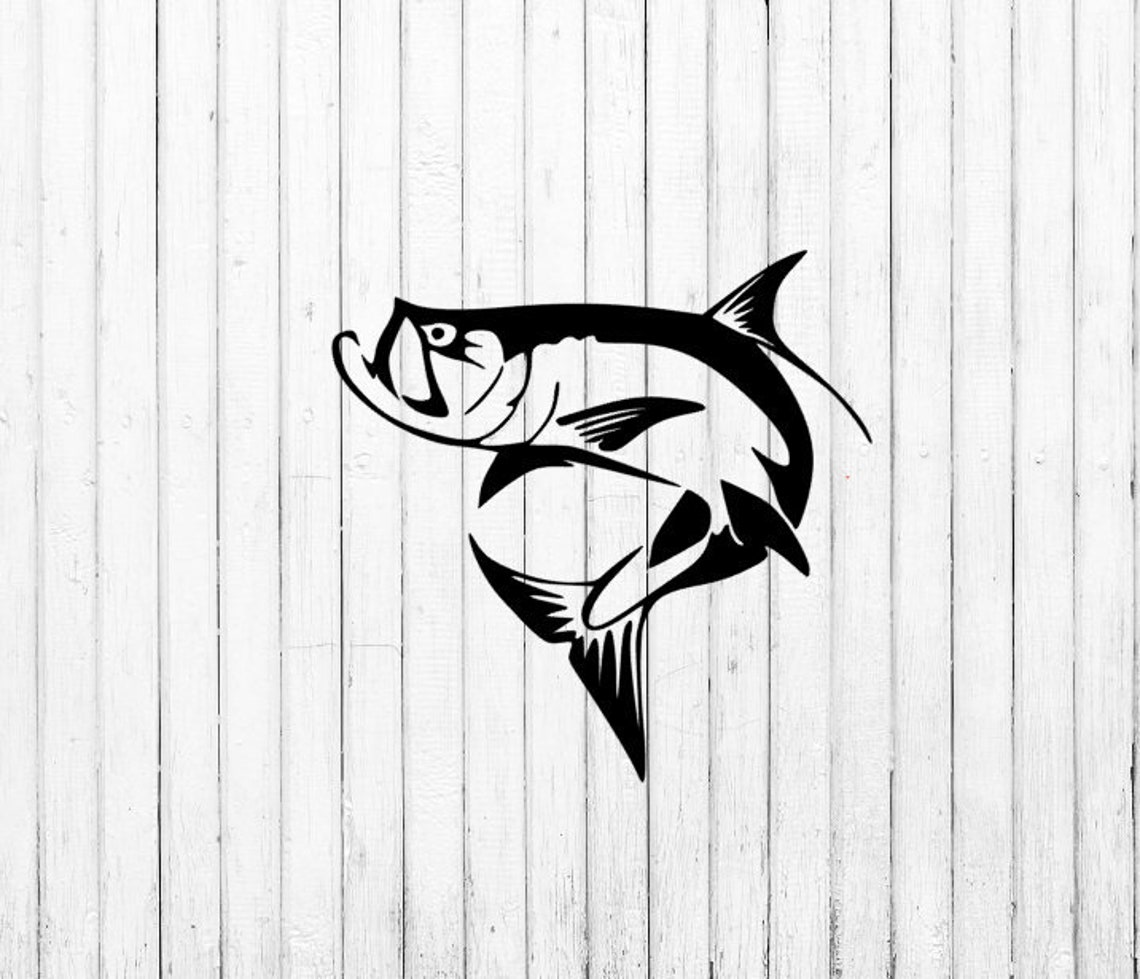 Tarpon Vinyl Decal Sticker - Etsy
