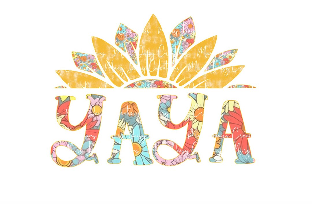 Yaya Sublimation Print Transfer Ready to Press Or - Etsy