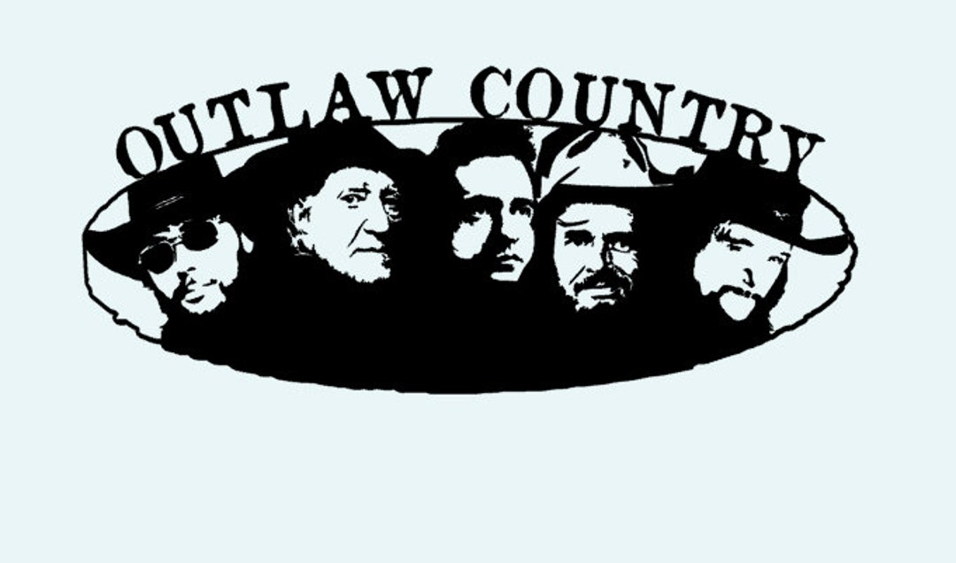 Outlaw Country Vinyl Decal Sticker - Etsy