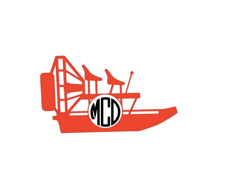 Airboat Window Decals