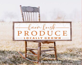 Locally Grown Decal - Etsy