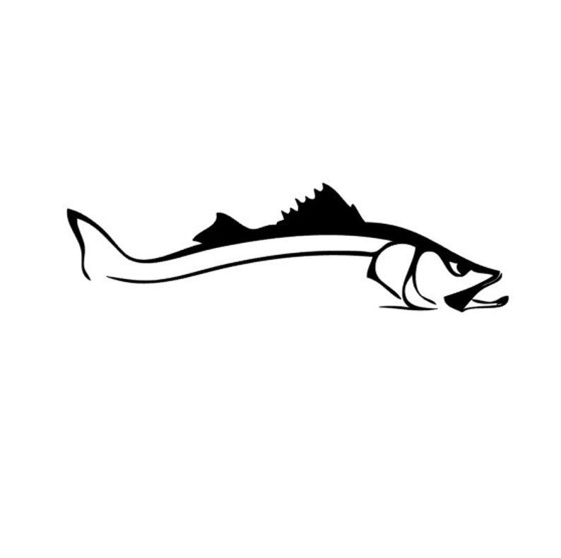 Snook Vinyl Decal Sticker - Etsy