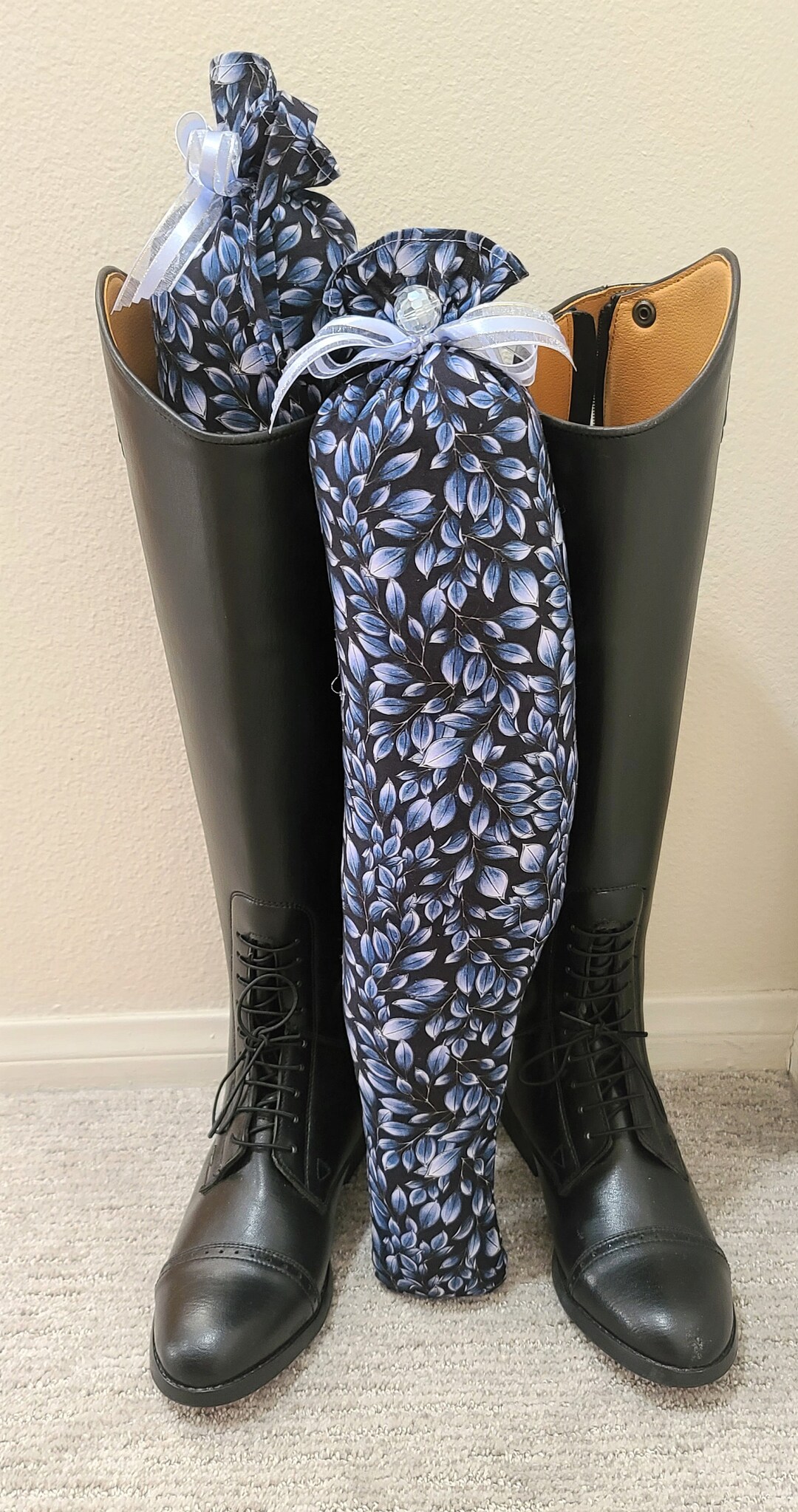 Blue Velvet RIDING Boot Trees - Etsy