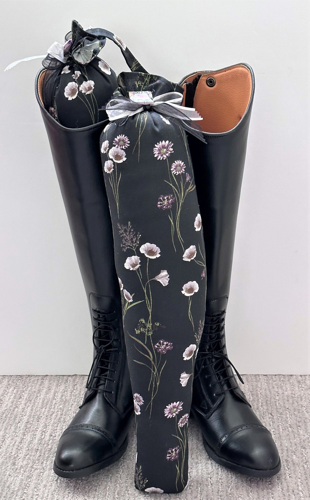 Floating Flowers RIDING Boot Trees - Etsy