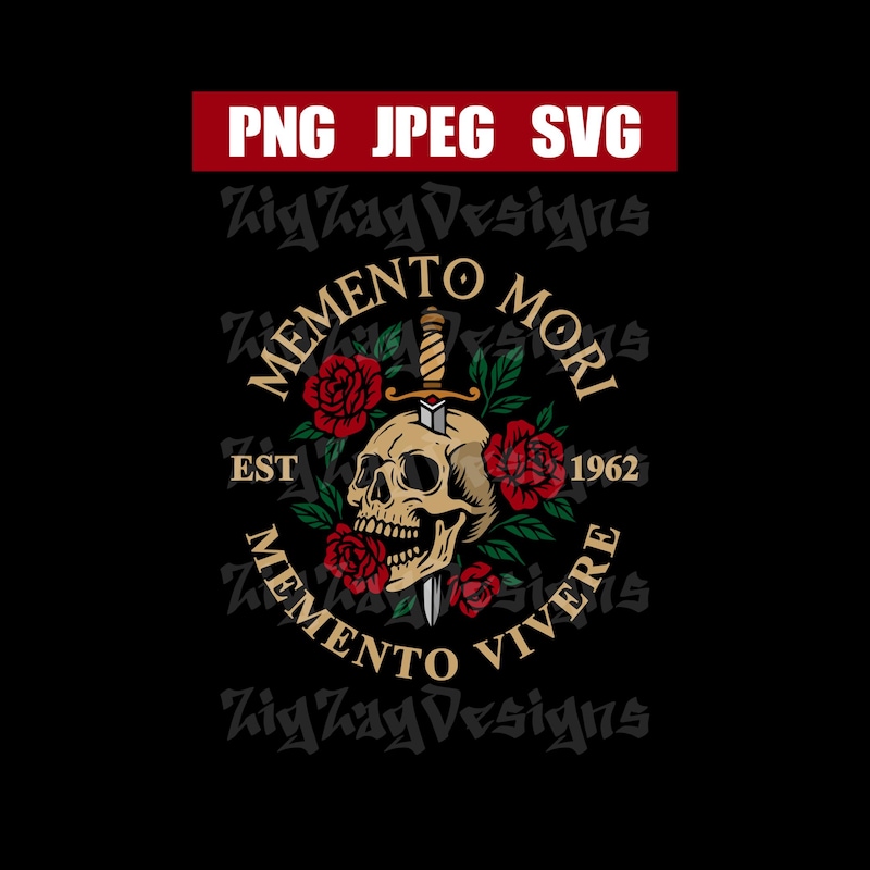 Memento Mori Illustration - Etsy