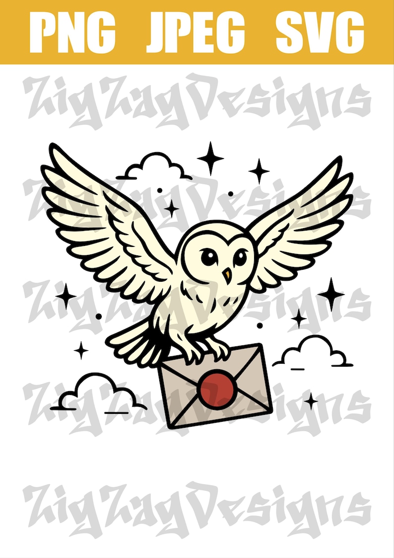 Hp Owl, SVG, PNG, JPEG. Instant Digital Download. - Etsy