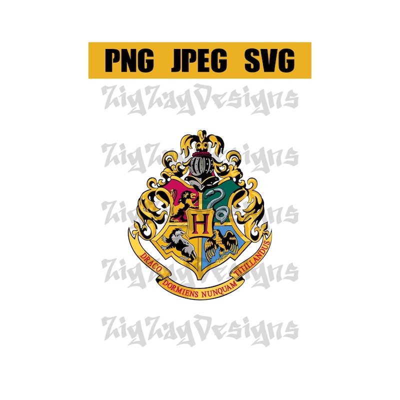 Magic School Crest Design - Etsy