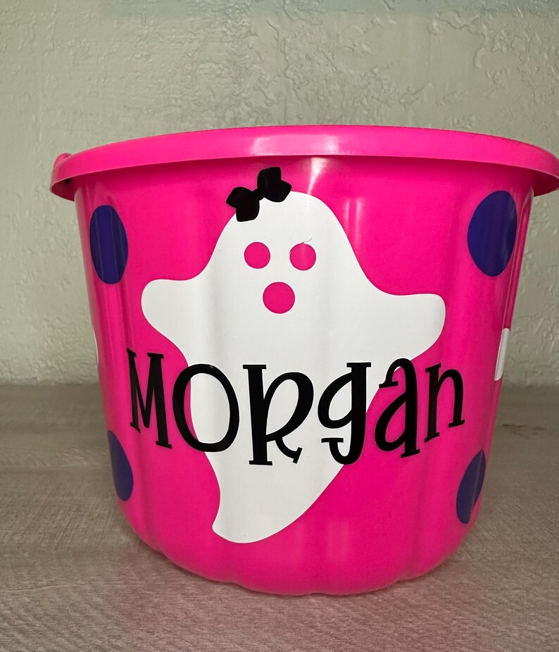 Custom Halloween Buckets, Glow in the Dark Buckets, Trick or Treat ...