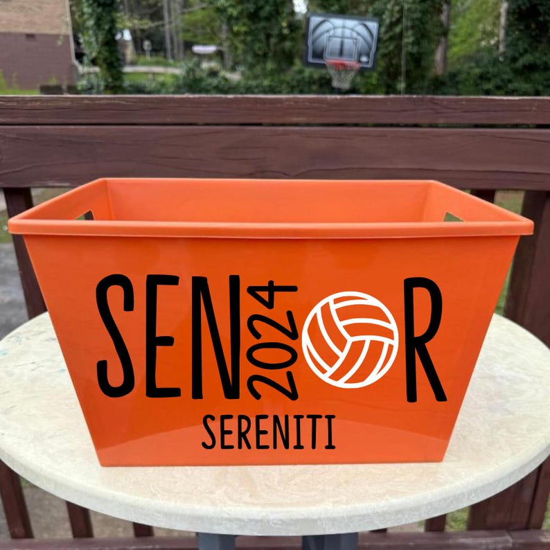 Volleyball Gift Basket, Senior Gift Basket, 2027 Senior, Volleyball ...