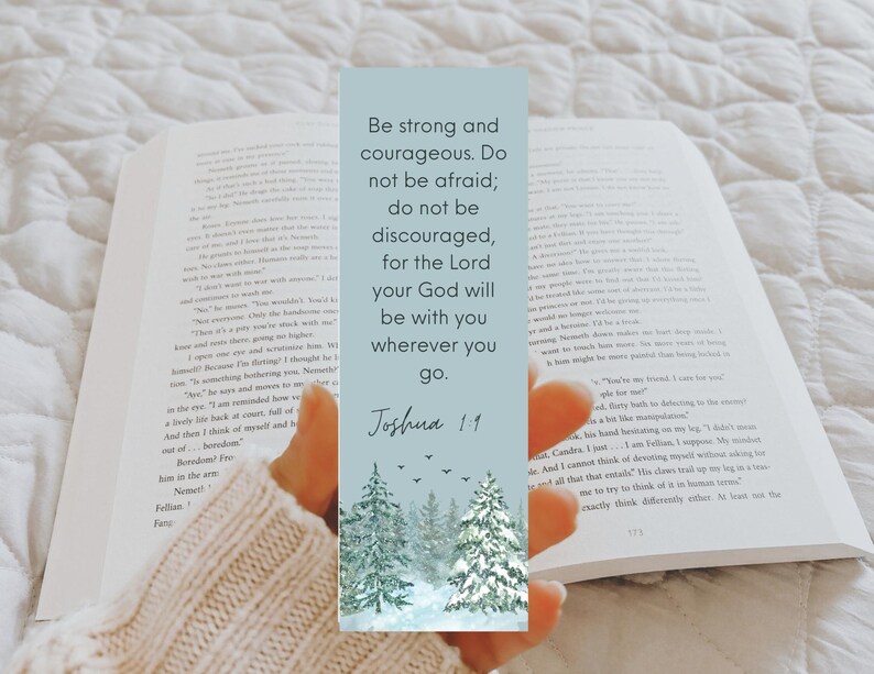 Bible Verse Bookmarks for Anxiety, Printable Christian Scripture ...