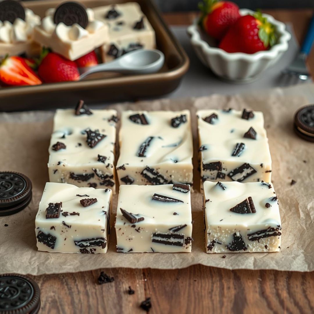 Cookies and Cream Fudge Recipe Printable PDF – Easy Oreo Dessert, No ...