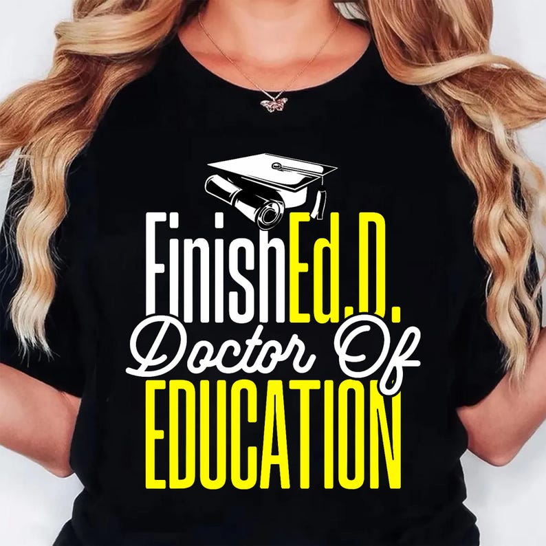 Ed.d Graduation Png Bundle, Doctor of Education Png, Finished Ed.d ...