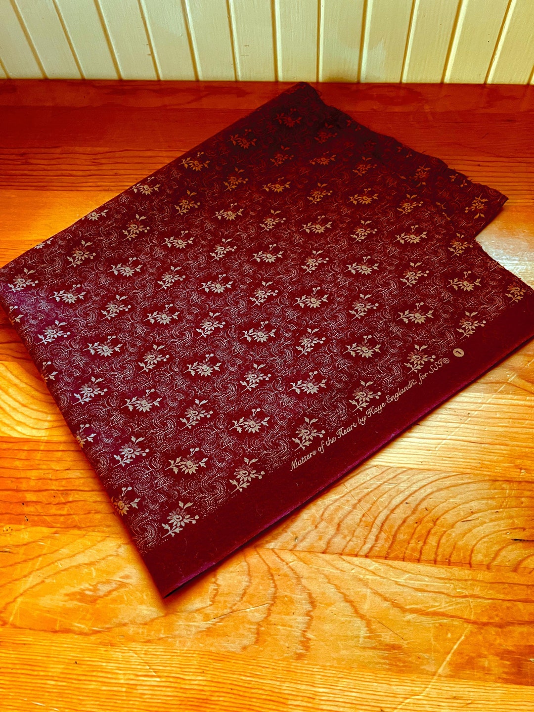 Matters of the Heart by Kay England / OOP Quilt Fabric - Etsy