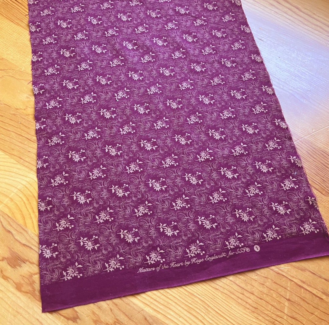 Matters of the Heart by Kay England / OOP Quilt Fabric - Etsy