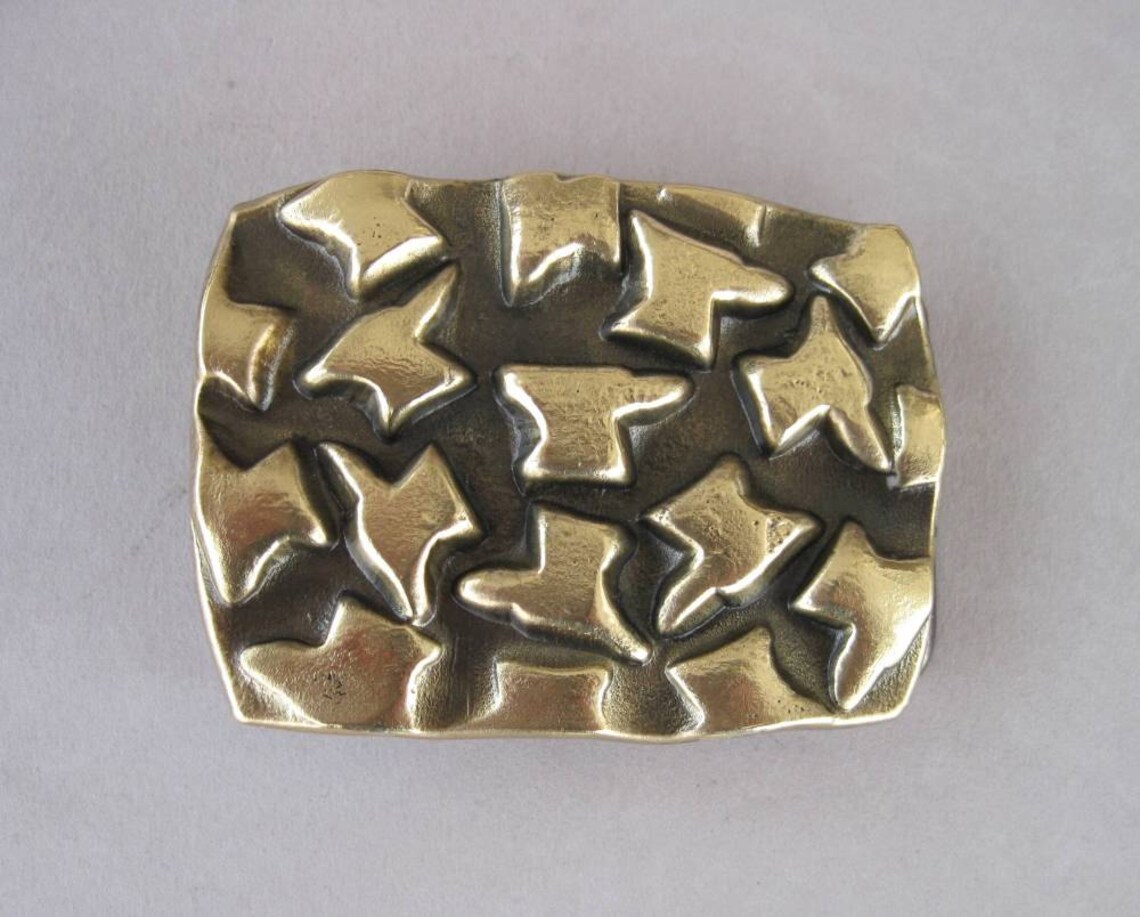 Flying Anvils Forged Bronze Belt Buckle - Etsy