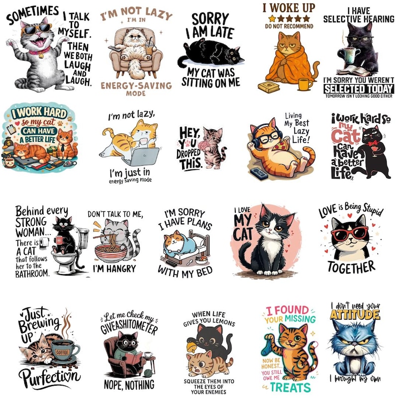 Meme Cat Paper - Etsy