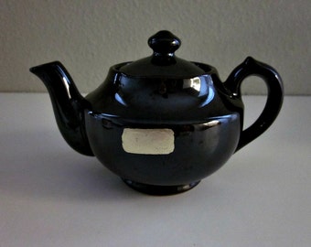 Black teapot | Etsy