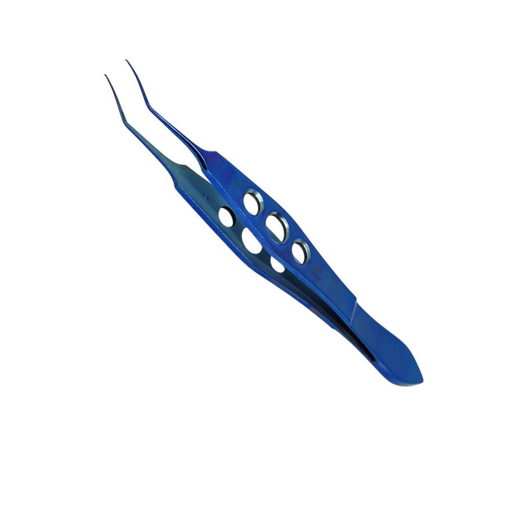 Utrata Capsulorhexis Forceps, Angled, Titanium Overall Length 102 Mm, 4 ...