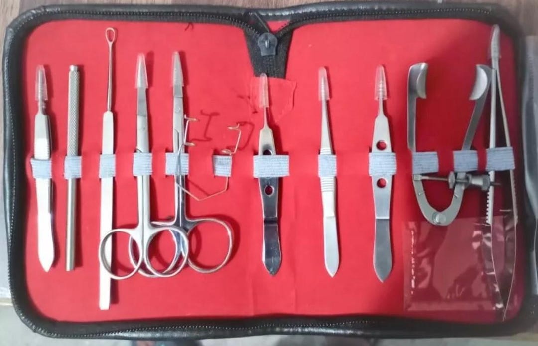 Pterygium Ophthalmic Set 10 Pcs Stainless Steel - Etsy