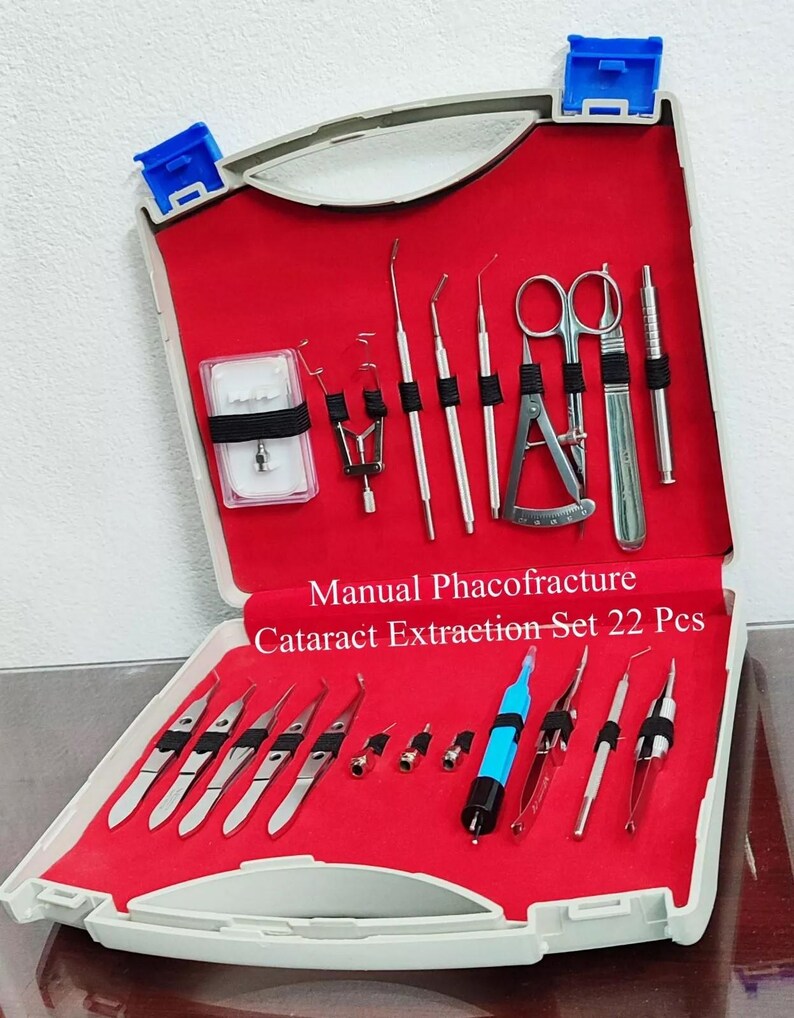 Ophthalmic Manual Phacofracture Cataract Extraction Set 21 PCS ...
