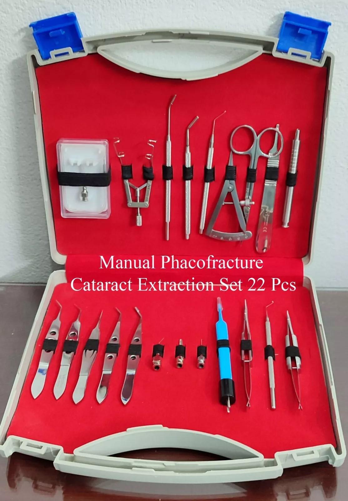 Ophthalmic Manual Phacofracture Cataract Extraction Set 21 PCS ...