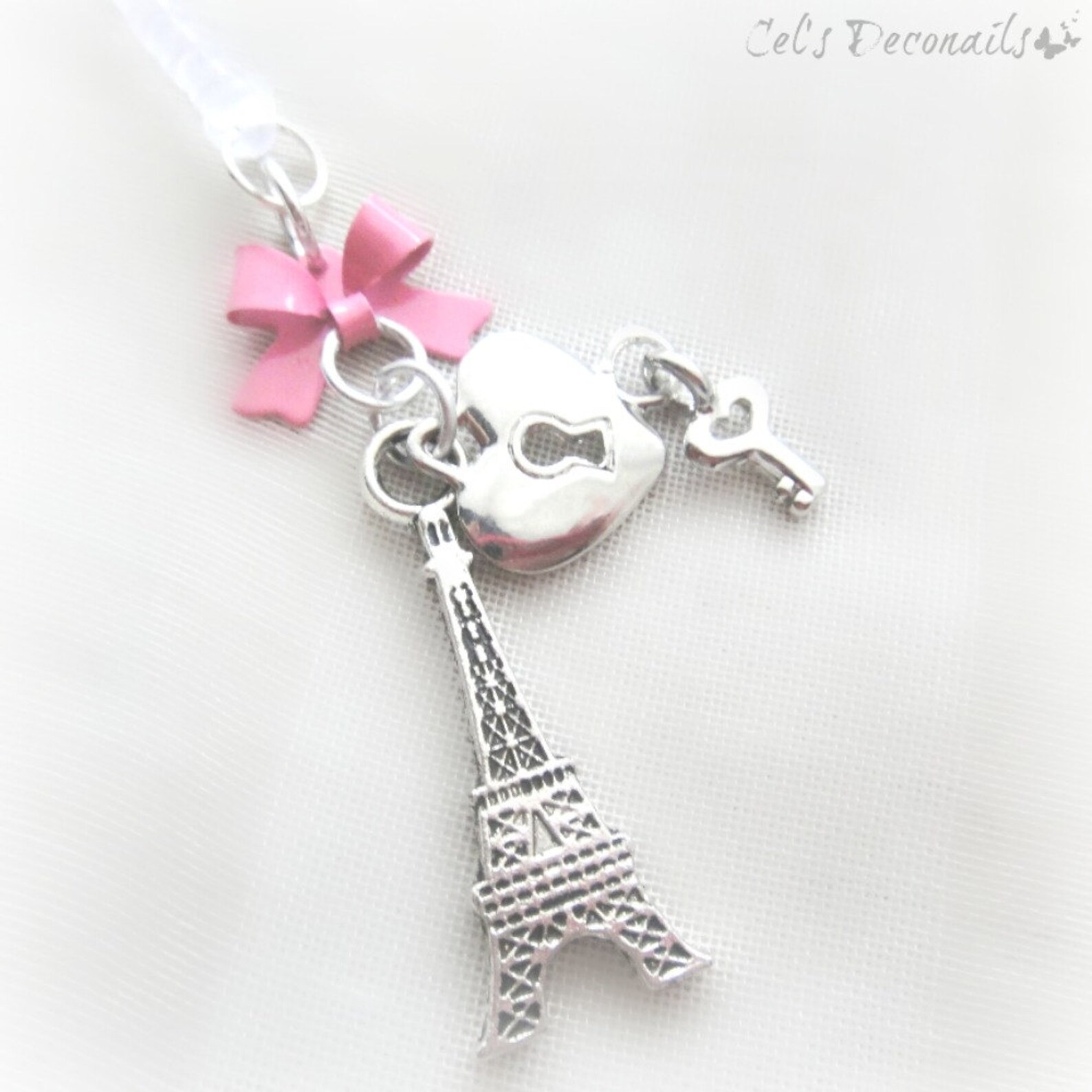 Paris Romance iPhone Dust Plug Charm, Smartphone Earphone Jack Charm ...