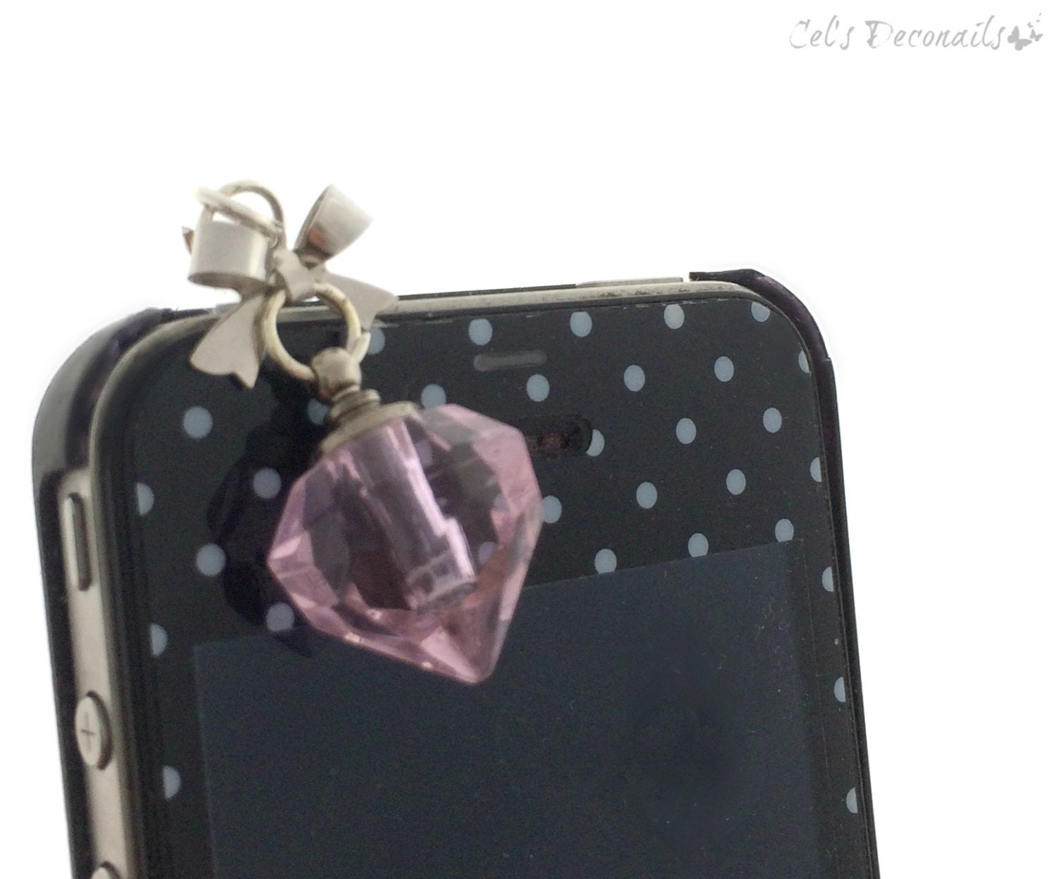Miniature Perfume Bottle Dust Plug iPhone Smartphone Accessory, Phone ...