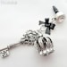 Crown and Key Dust Plug Charm Gothic Earphone Jack Charm - Etsy